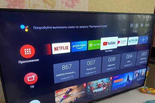 Телевизор sony 48.5(123 см) smart 4K UHD WiFi