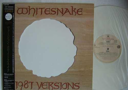 Whitesnake 1987 Versions Japan White LP