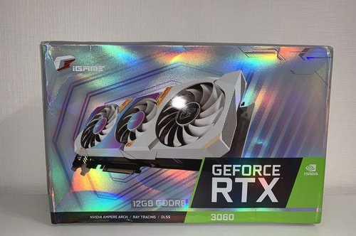 Видеокарта nvidia rtx 3060 colorful iGame 12gb