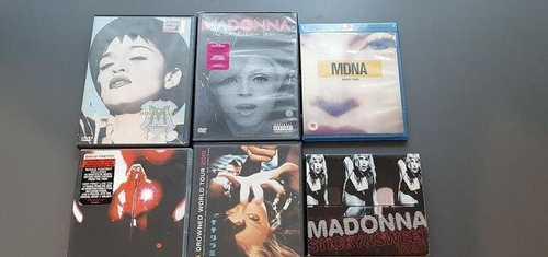 Видео диски DVD, Br, шоу Мадонны