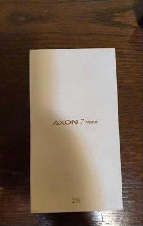 Коробка от телефона ZTE axon 7 mini