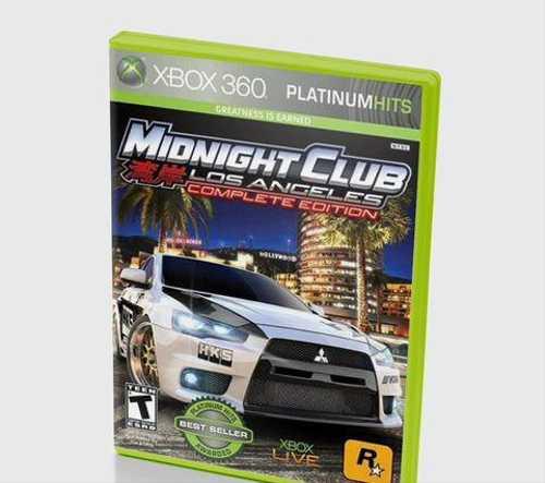 Midnight club LOS-angeles xbox360