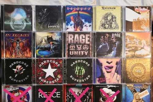 CD диски, Зарубежный рок и метал