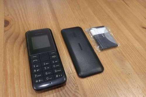 Nokia 105 (новый, чёрный)