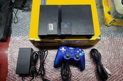 Sony PlayStation 2 Slim, PS2, scph-79008 чипованна