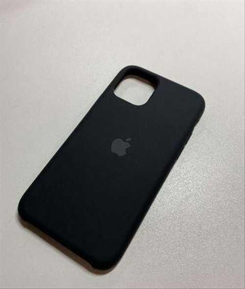 Чехол силиконовый оптом на iPhone 11 pro чёрный