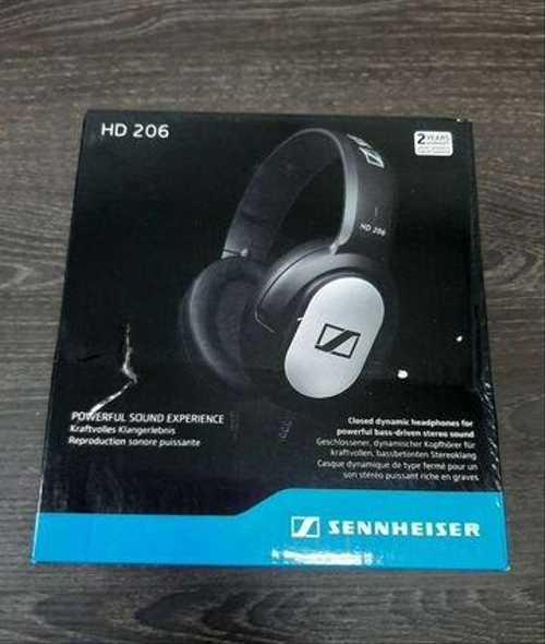 Новые наушники Sennheiser HD206