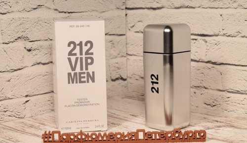 Мужской тестер Carolina Herrera 212 VIP EDT