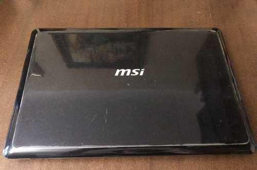 Ноутбук msi x-400