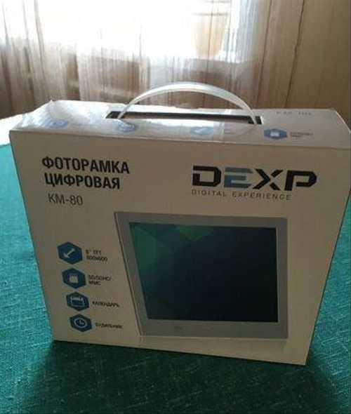 Цифровая фоторамка Dexp KM-80