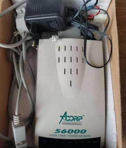 Модем / факс Acorp 56000