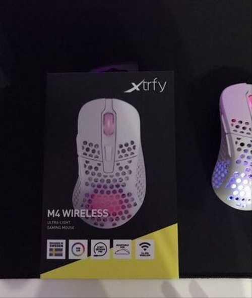 Игровая мышь xtrfy m4 wireless white