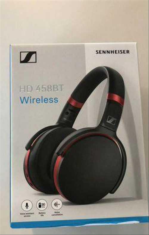 Беспроводные наушники sennheiser HD 458BT