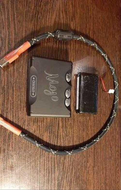 Цап/Усилитель для наушников chord mojo + кабели