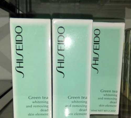 Shiseido Green Tea пилинг-скатка 60 мл