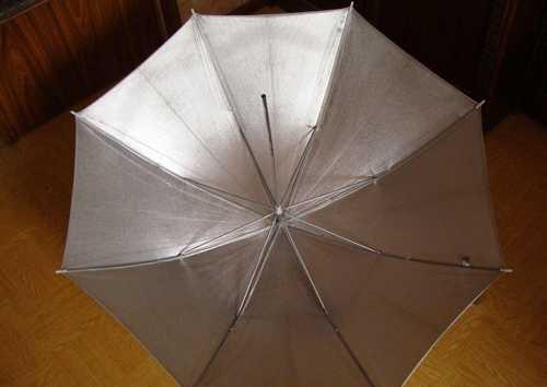 Зонт светоотражающий для фотостудии