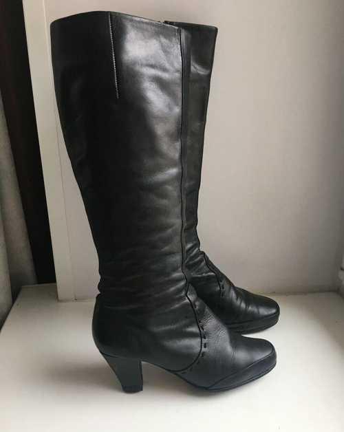 Кожаные сапоги Clarks