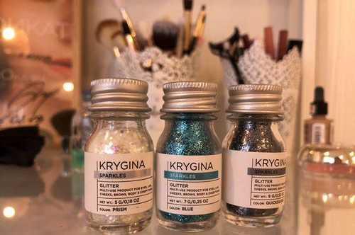 Блестки Krygina Cosmetics