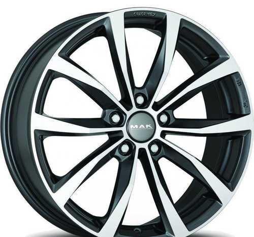 Диски MAK Wolf Black mirr 7,5x17/5x112 ET47 D57,1