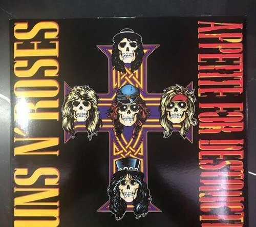 Guns N’ Roses Appetite for Destruction винил RE