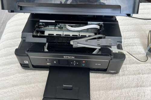 Мфу принтер epson xp-332 с снпч на запчасти