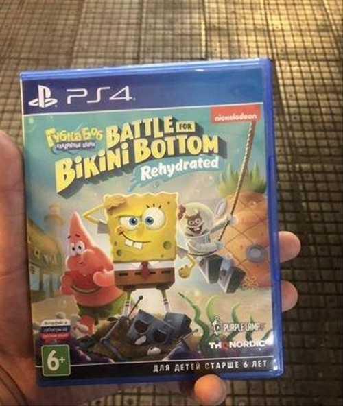 Игра для приставки sponge bob