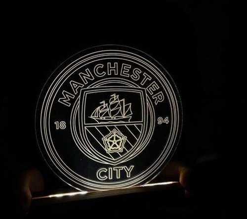 Ночник фк Манчестер Сити - FC Manchester City