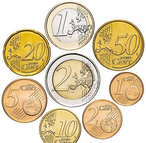 Продажа евро монет