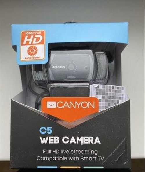Web-камера Canyon CNS-CWC5, черная