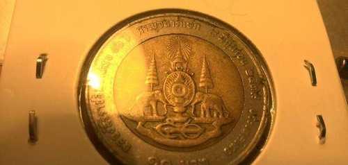 Монета Таиланд биметалл Монеты 2000 года разные ст