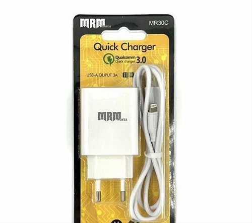 Сзу MRM MR30C USB 3A, Quick charge 3.0 (новый)