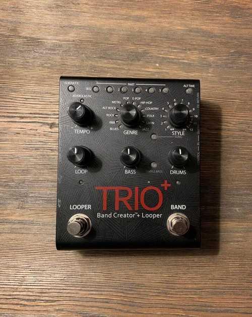 Band creator. Digitech Trio Plus. Форманта ритм гриф. Trio Band creator купить.