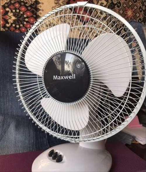 Вентилятор настольный Maxwell