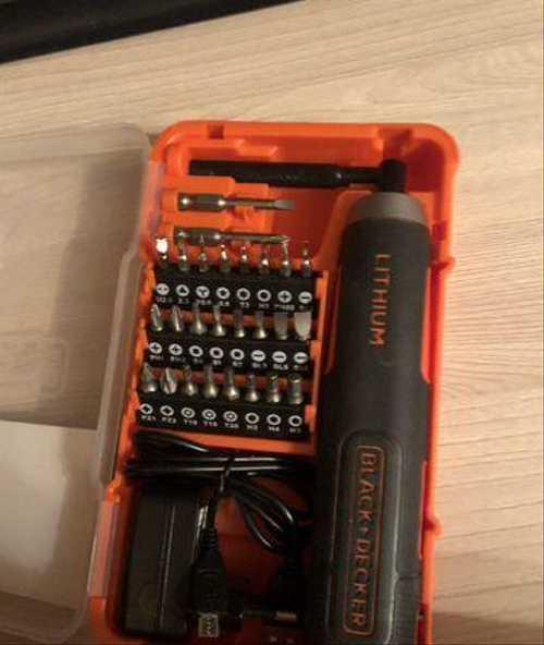 Отвертка black decker