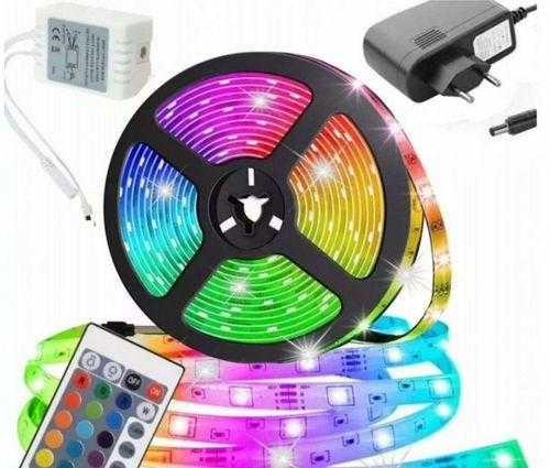 Светодиодная RGB лента 5м | Festima.Ru - Мониторинг объявлений