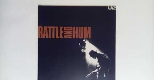 LP U2 - Rattle And Hum Germany Island 1988г