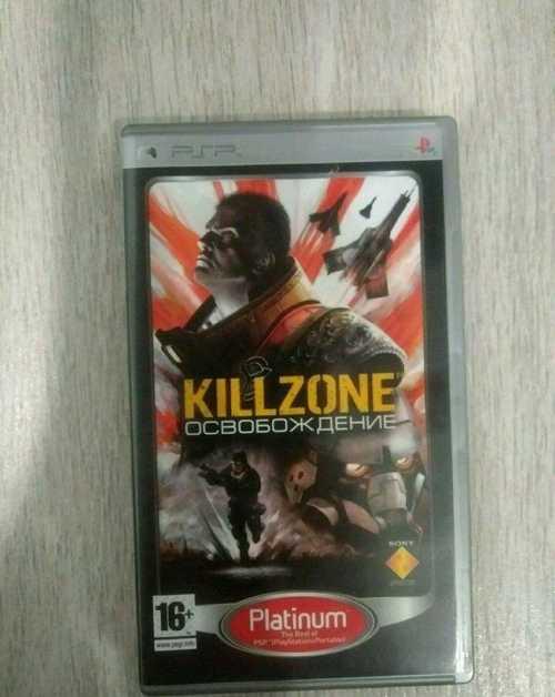 Диск для psp с игрой Killzone