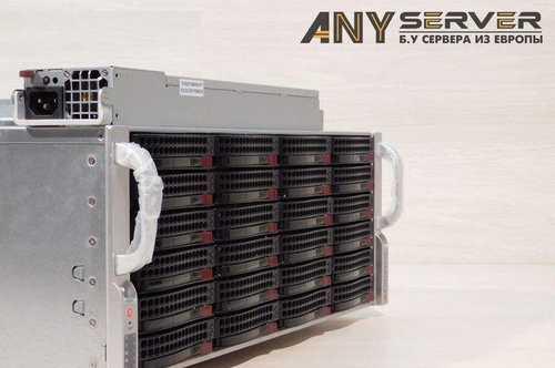 Сервер Supermicro 6047R 2x E5-2650v2 192Gb 36LFF