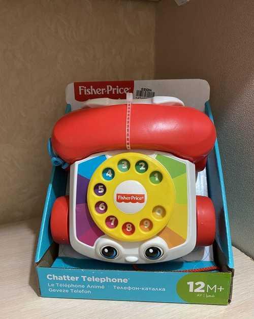 Fisher Price Говорящий телефон на колесах