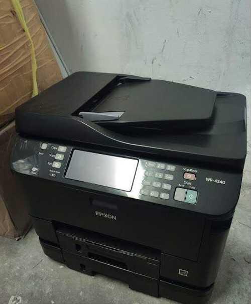 Мфу Epson WP-4540 с пзк принтер сканер копир