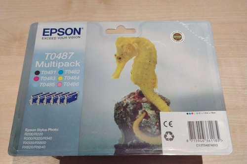 Картридж Epson t0487 multipack