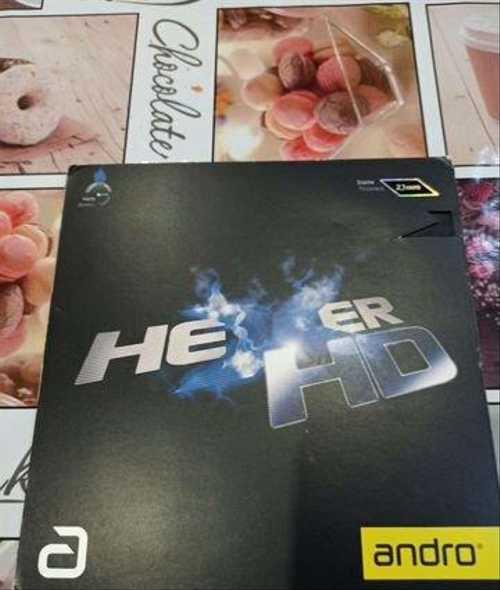Накладка Andro Hexer HD,черная,2.1мм