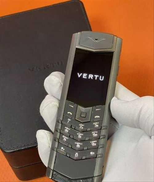 Vertu Signature S Zirconium Alligator