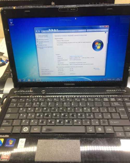 Toshiba satellite l635 б/у 13.3"