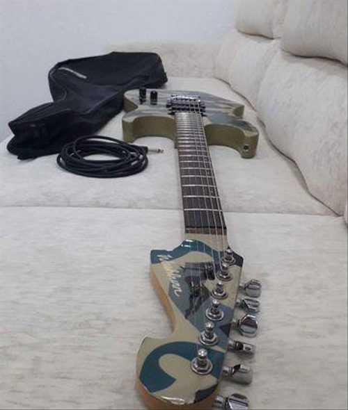 Электрогитара washburn Pro Series Lady Camouflage