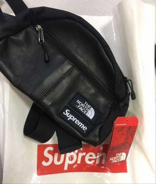 Supreme x the nort face bags сумка