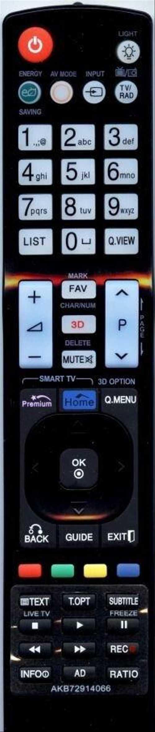 Пульт LG AKB72914066