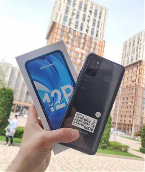 New Ulefone Note 12P 4/64gb black гарантия