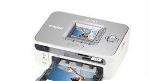 Canon selphy CP750 принтер + футляр + расх. м-лы