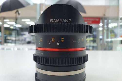 Samyang 8mm T3.1 V-dslr UMC Fish-eye II Sony E
